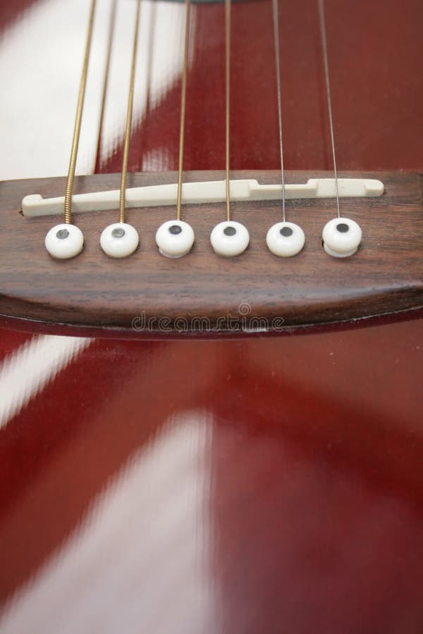 Guitar bridge stock photo. Image of flat, hand, sound - 11710220