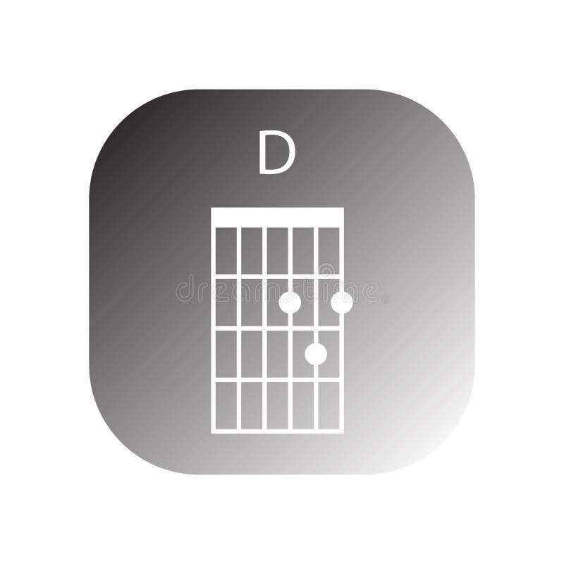 Guitar chord icon vector stock vector. Illustration of icon - 306773564