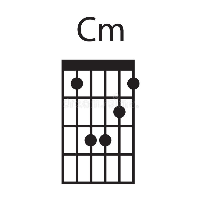 Guitar chord icon vector stock vector. Illustration of icon - 306774144