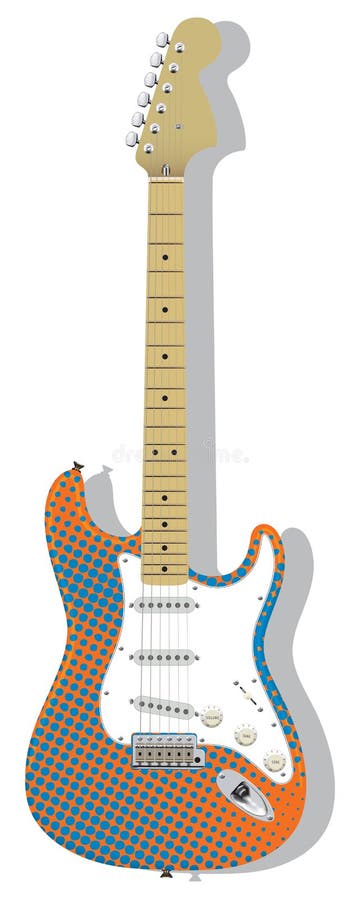 Guitar Fender Stratocaster - Stock Vector - Illustration of culture ...