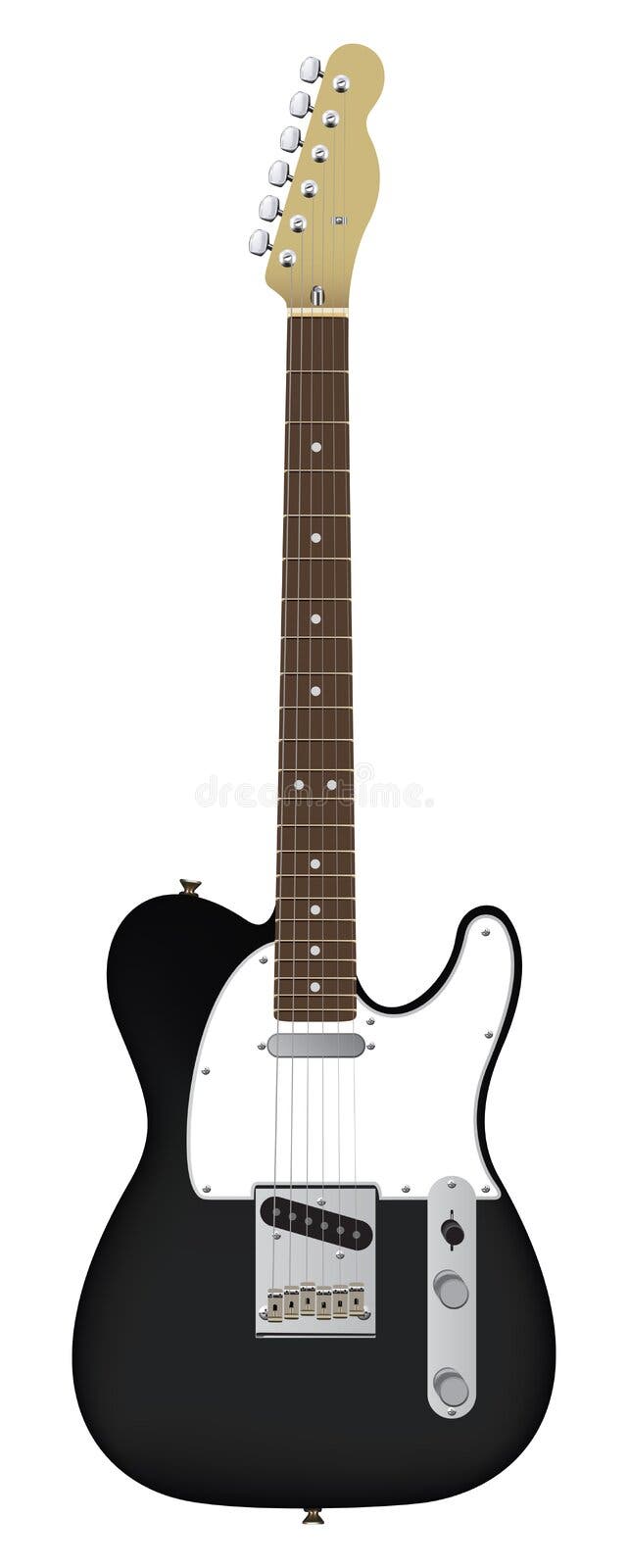 Guitar Fender Telecaster Stock Illustrations – 104 Guitar Fender ...
