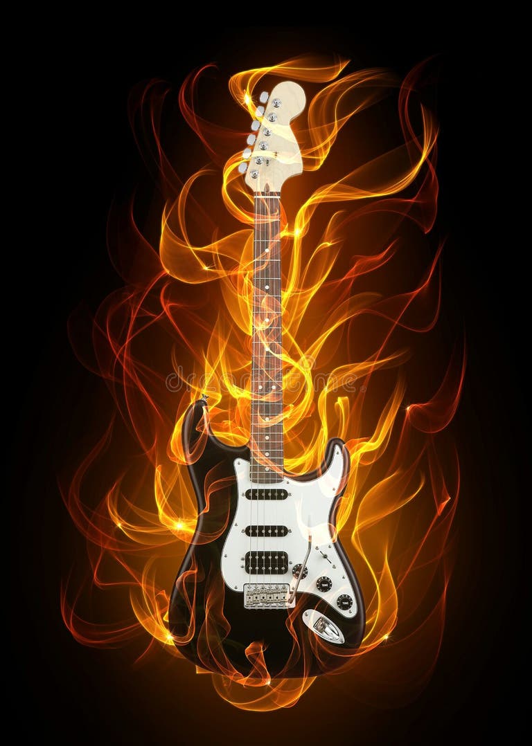 Fire Guitar Stock Illustrations – 5,409 Fire Guitar Stock Illustrations ...