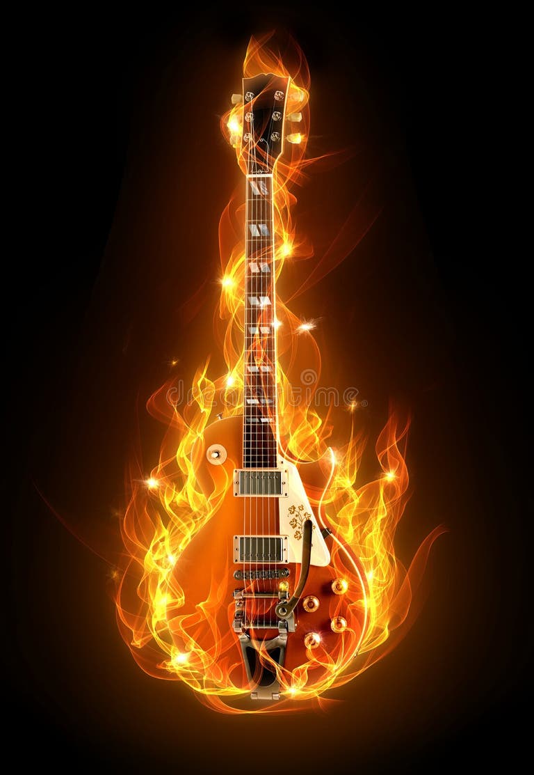 Fire Guitar Stock Illustrations – 5,409 Fire Guitar Stock Illustrations ...