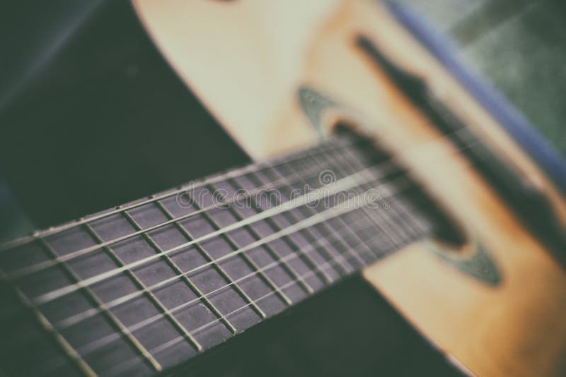 The Guitar is a Fretted Musical Instrument that Usually Has Six Strings ...