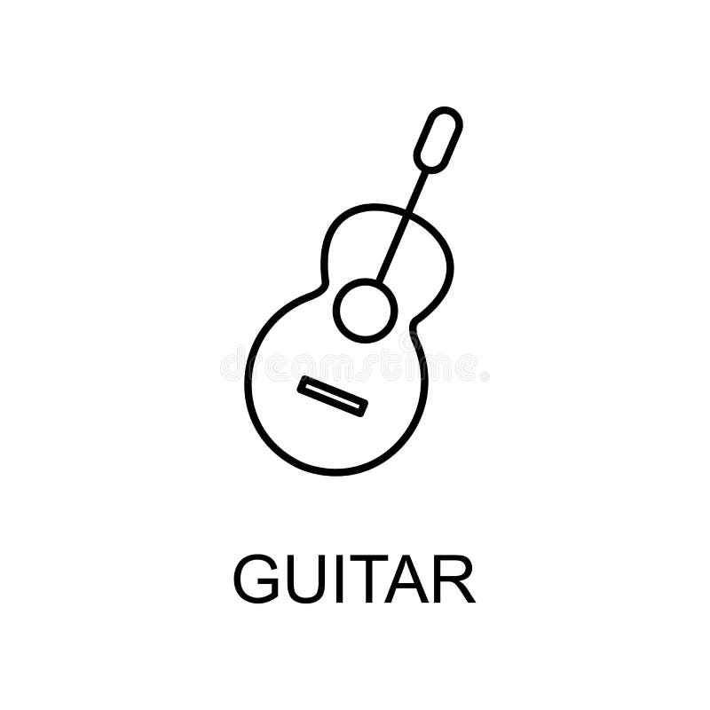 Guitar Icon. Element of Simple Music Icon for Mobile Concept and Web ...