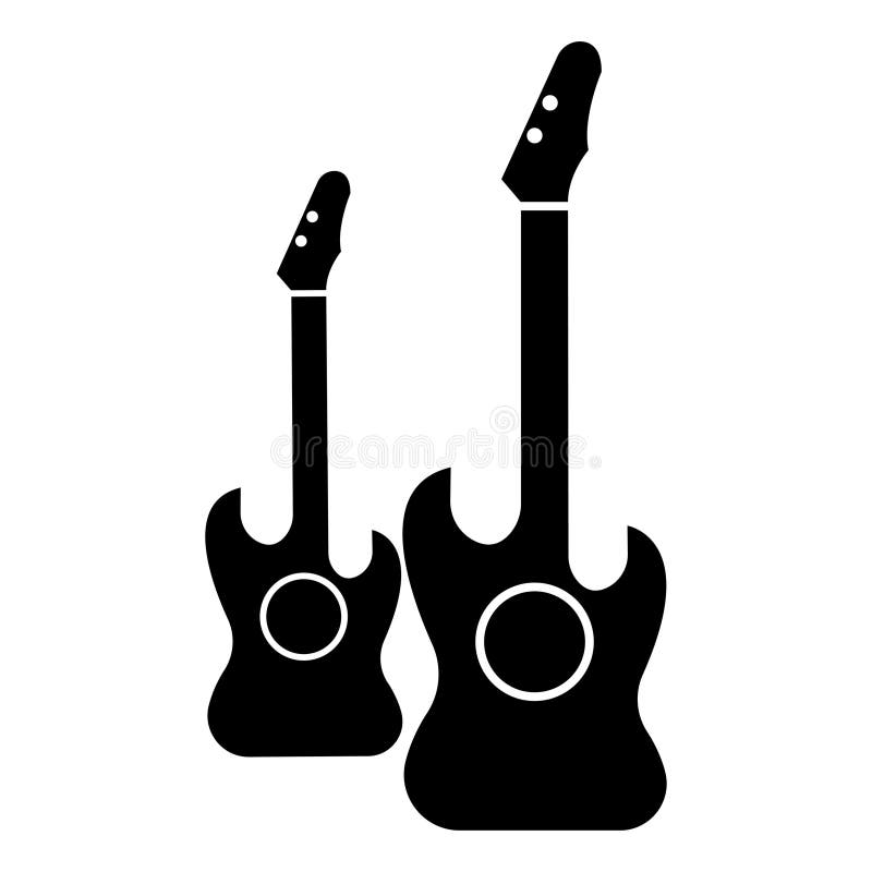 Guitar logo stock vector. Illustration of multimedia - 308543808