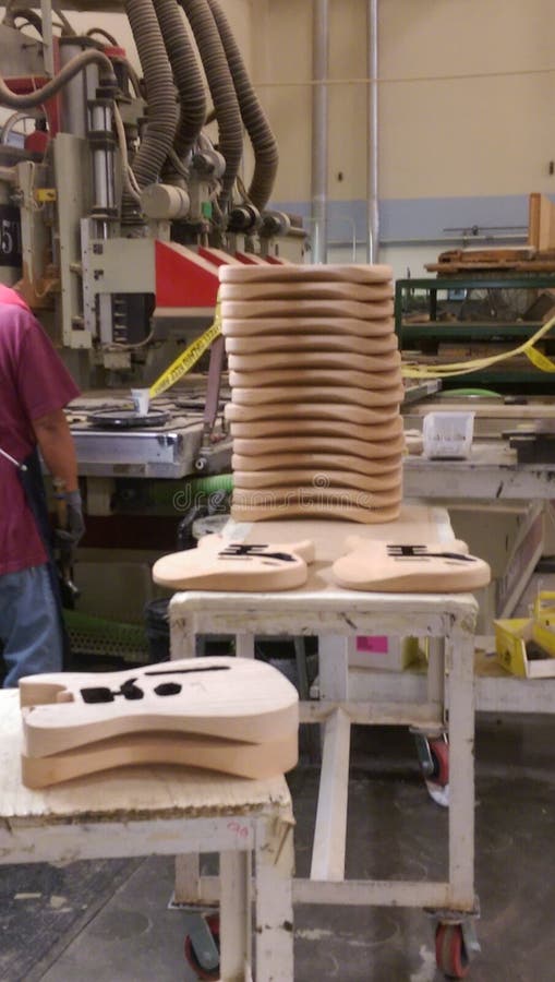 Guitar Manufacturing stock photo. Image of fender, california - 46982718