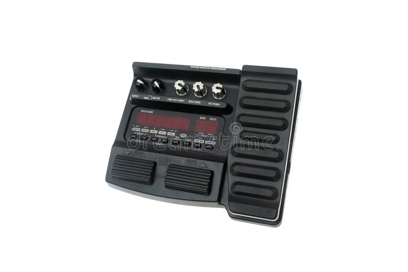 Guitar Multi Effects Pedal Isolated Picture. Image: 9231845