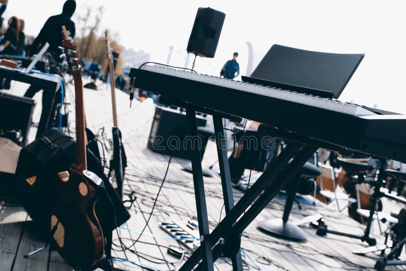 Guitar and Musical Instruments Stock Photo - Image of musician ...