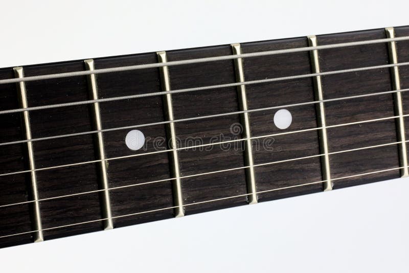 Guitar neck with strings stock photo. Image of guitar - 179892378