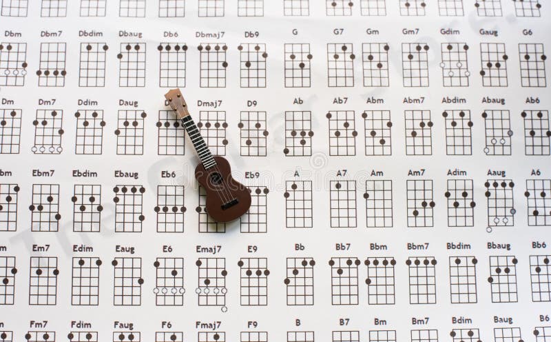 Guitar note stock illustration. Illustration of mini - 66413593