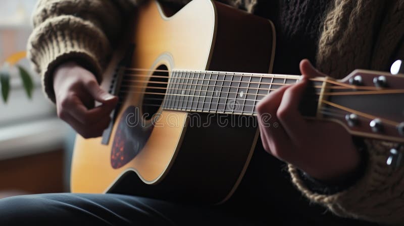 Guitar performance stock image. Image of performance - 333199387