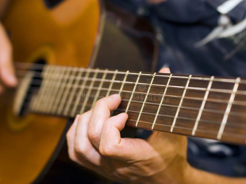 Guitar player stock image. Image of player, string, instrumental - 216711