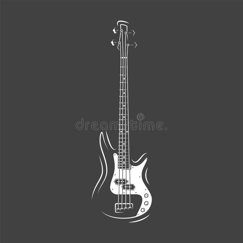 Music Guitar Silhouette Seal Stock Illustrations – 138 Music Guitar ...