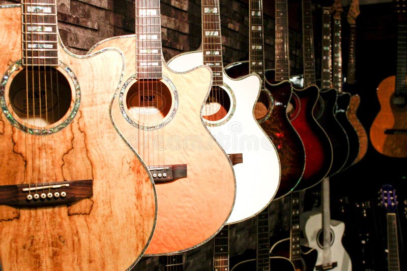 Guitar Store editorial photo. Image of black, guitars - 45151421