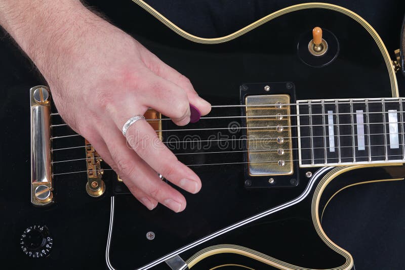 Guitar, string and hand stock photo. Image of concept - 22492112