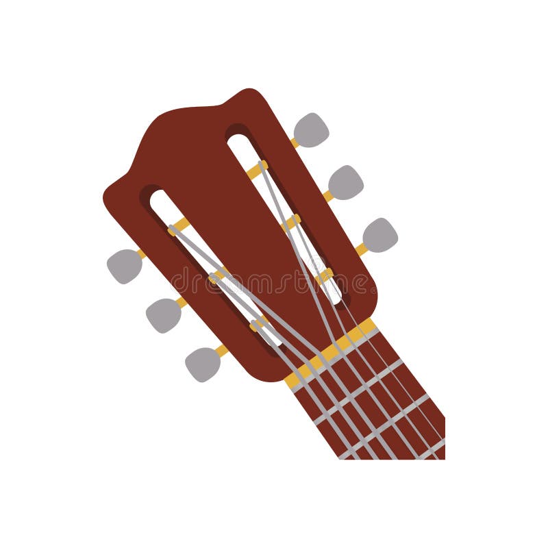 Guitar String Instrument Music Icon. Vector Graphic Stock Vector ...