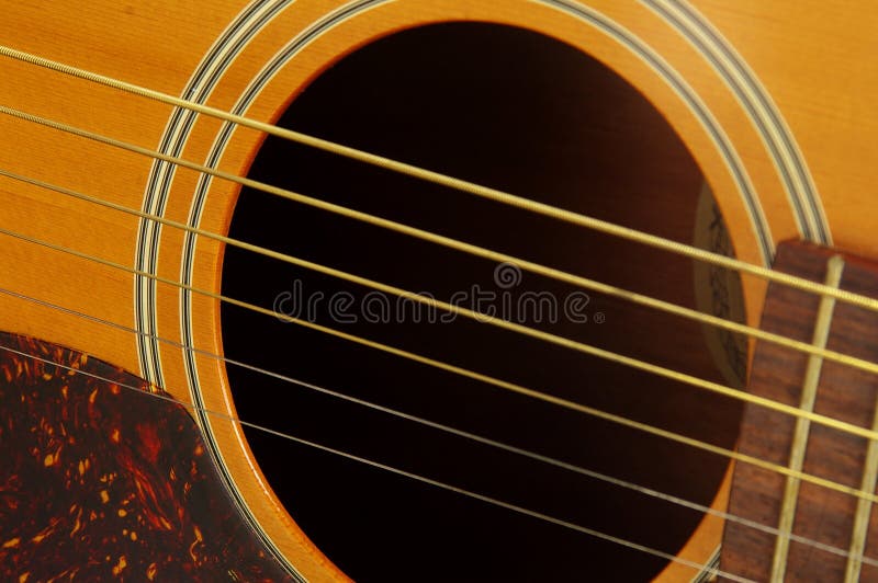 Guitar strings stock photo. Image of wooden, strings, entertainment ...
