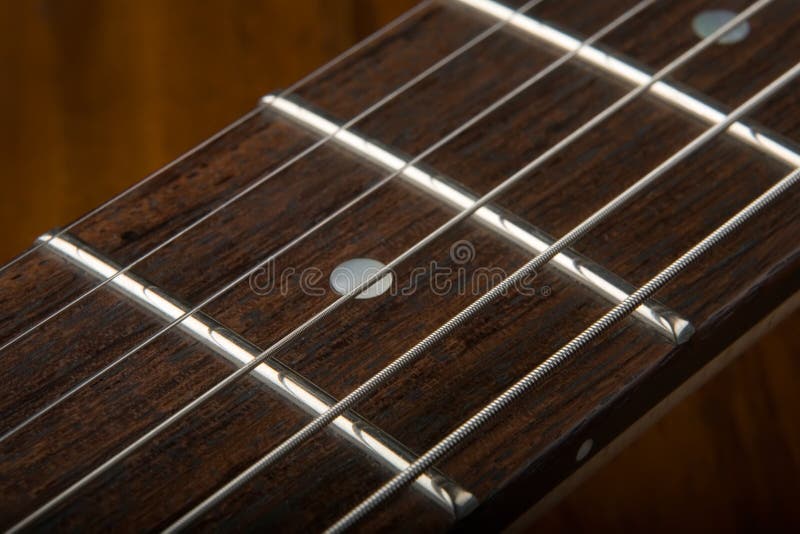 Guitar Strings stock image. Image of wood, musical, volume - 5186143