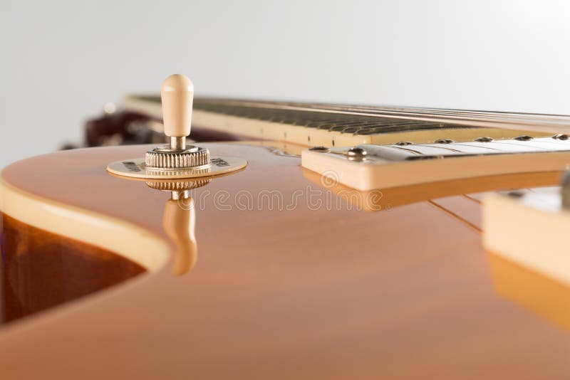 A guitar switch stock image. Image of paul, sound, maple - 69567203