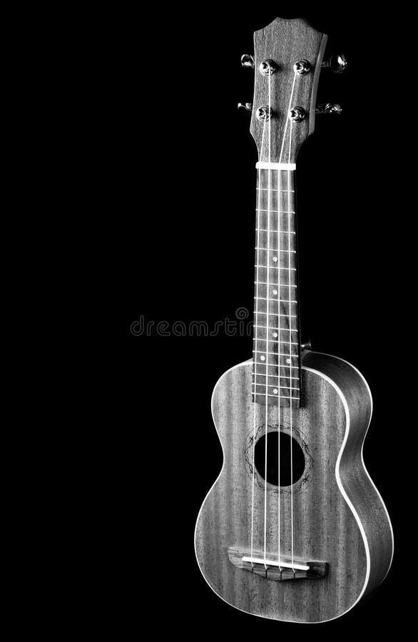 Guitar Ukulele Perspective View Close Up Stock Image - Image of wood ...