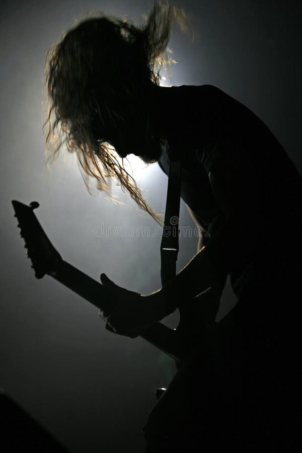 Guitarist stock photo. Image of bassist, bass, shadow - 1863010