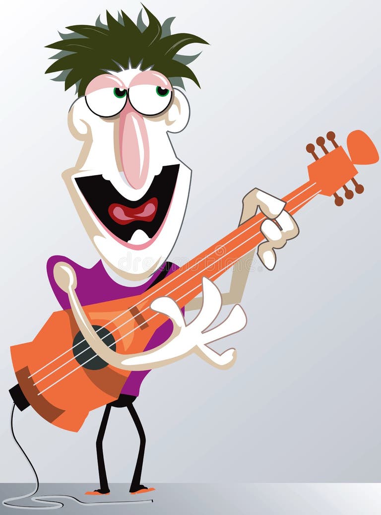 Guitarist Character Stock Illustrations – 6,529 Guitarist Character ...