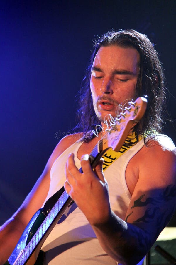 Guitarist and Lead Singer of the Retox Editorial Stock Photo - Image of ...