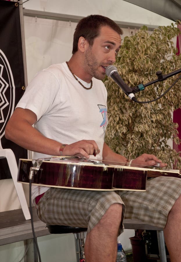 Guitarist and Singer, Sam Green Editorial Stock Photo - Image of devon ...