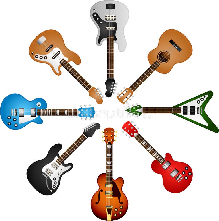 Guitars Circle Stock Illustrations – 377 Guitars Circle Stock ...