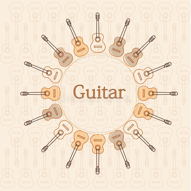 Guitars Circle Stock Illustrations – 377 Guitars Circle Stock ...