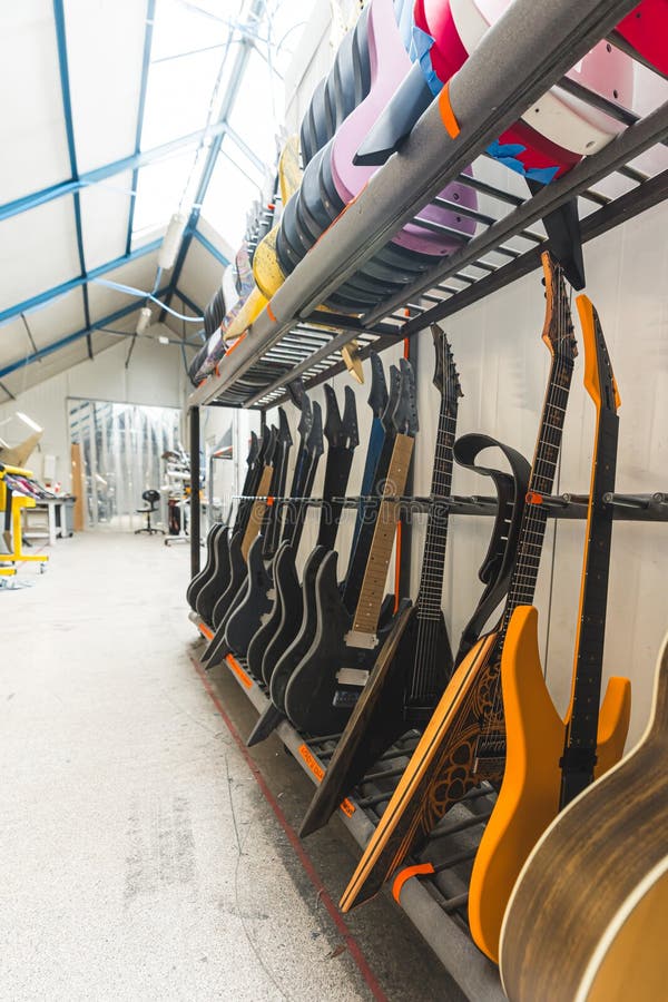 Guitars Workshop, Guitars with Different Shapes, Patterns and Types ...