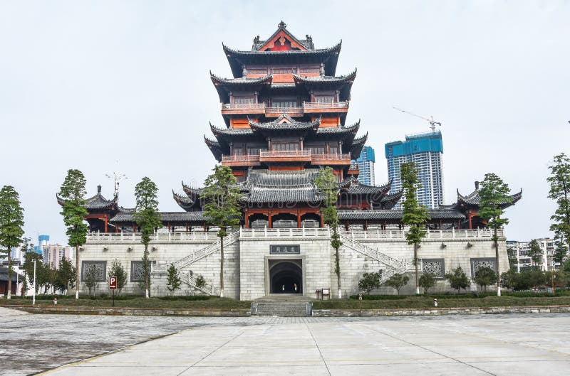 Guiyuan Buddhist Temple stock photo. Image of architecture - 58731466