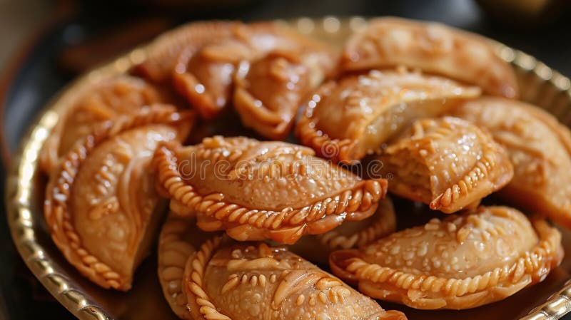 Gujiya Stock Illustrations – 271 Gujiya Stock Illustrations, Vectors ...