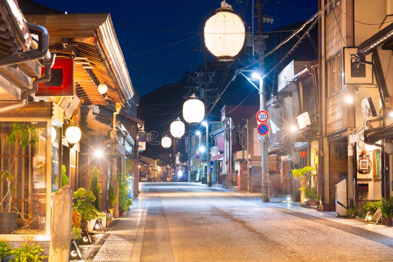 Gujo, Japan Old Town Streets Stock Photo - Image of alley, road: 333680852
