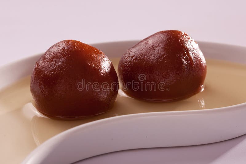 Gulab Jamun- Popular Cheese-based Indian Dessert. Stock Image - Image ...