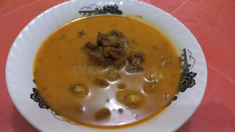Gulai Cancang is West Sumatran Food Stock Image - Image of sumatran ...