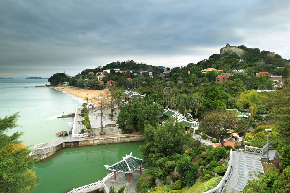 Gulangyu scenery stock image. Image of china, mountains - 22905519