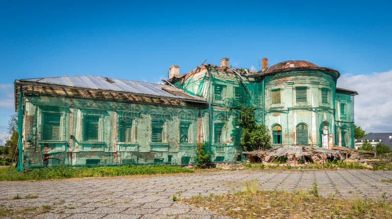 Vecgulbene Manor in Winter in Gulbene, Latvia Editorial Stock Photo ...