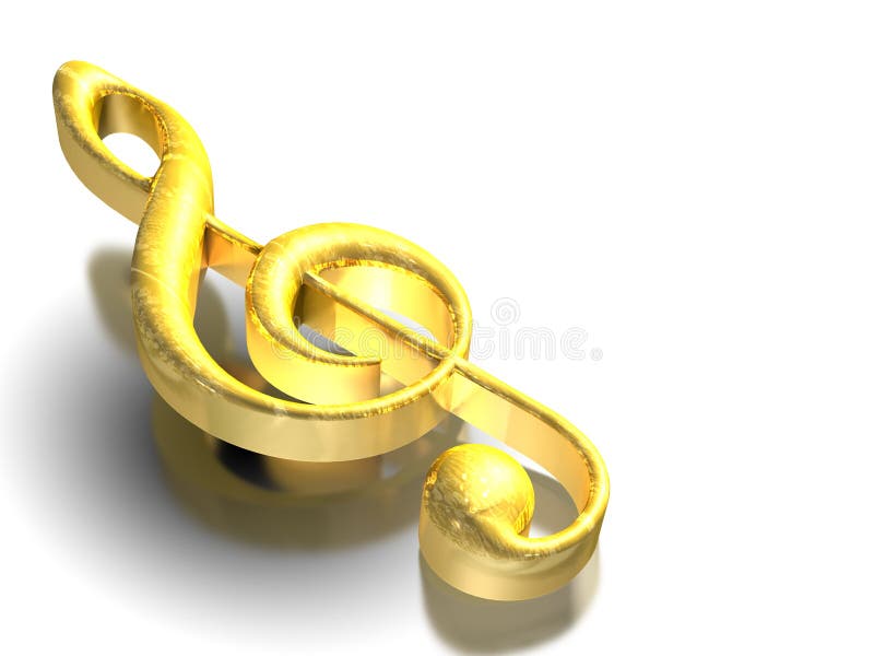 G-klav och pentagram stock illustrationer. Illustration av ...