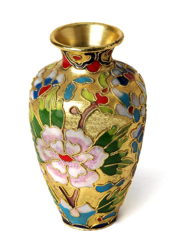 Guld- vas fotografering för bildbyråer. Bild av isolerat - 32011645