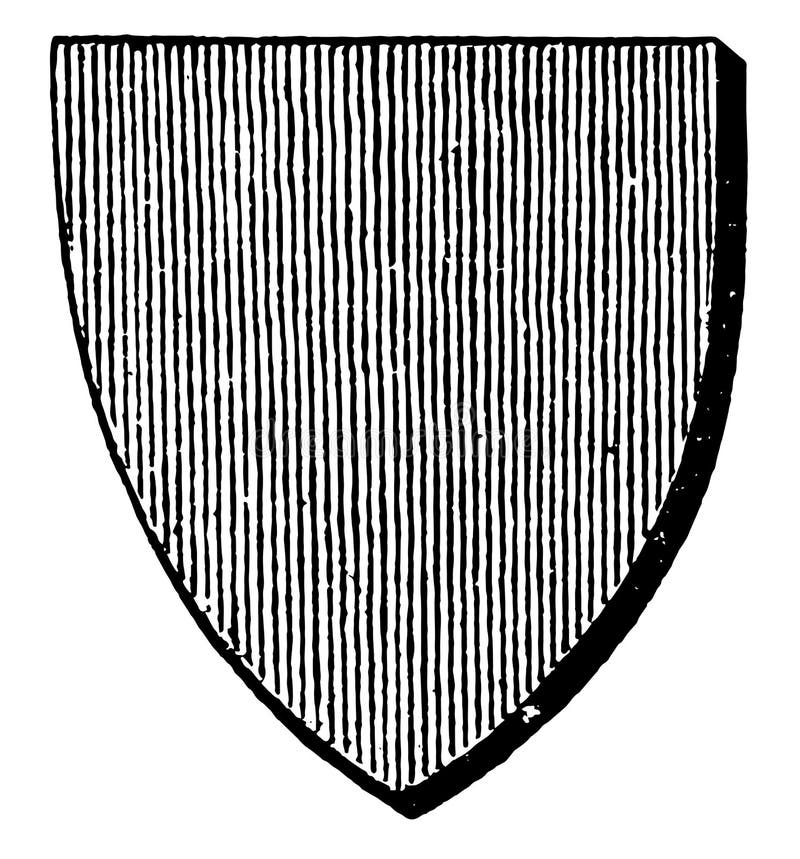 Gules Shield is a Heraldic Shield with a Red Surface Vintage Engraving ...