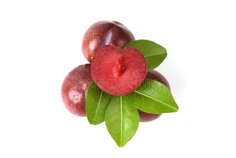 Gulf ruby plum. stock image. Image of ripe, gold, vegetarian - 56867179