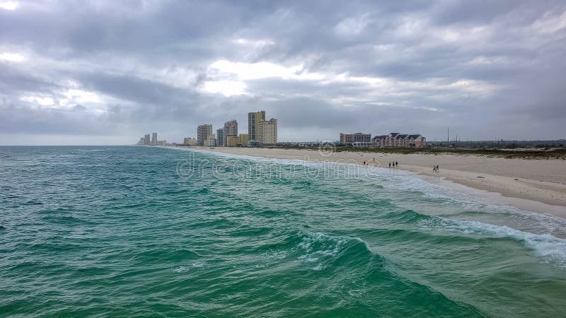 Gulf Shores, Alabama Beach in April of 2021 Stock Photo - Image of surf ...