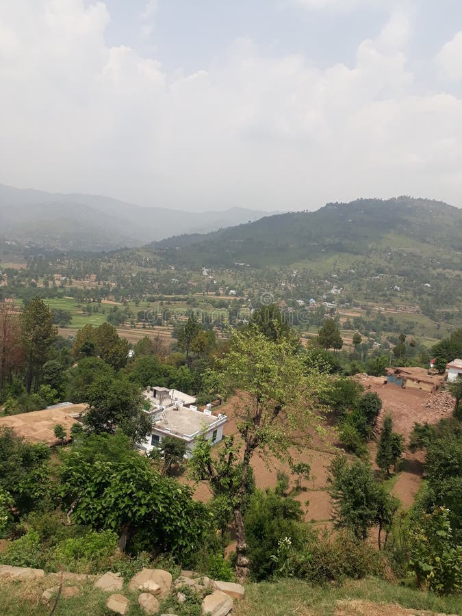 The Gulhutta Area from Mendhar Stock Photo - Image of tourism, plant ...