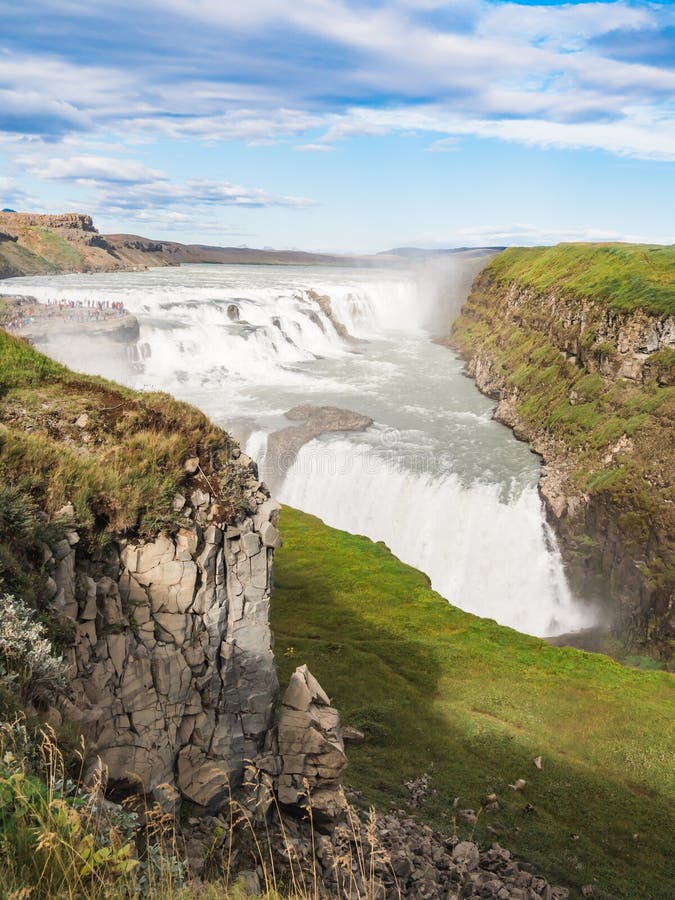 Gullfoss Waterfall in Iceland Stock Image - Image of nature, arctic ...