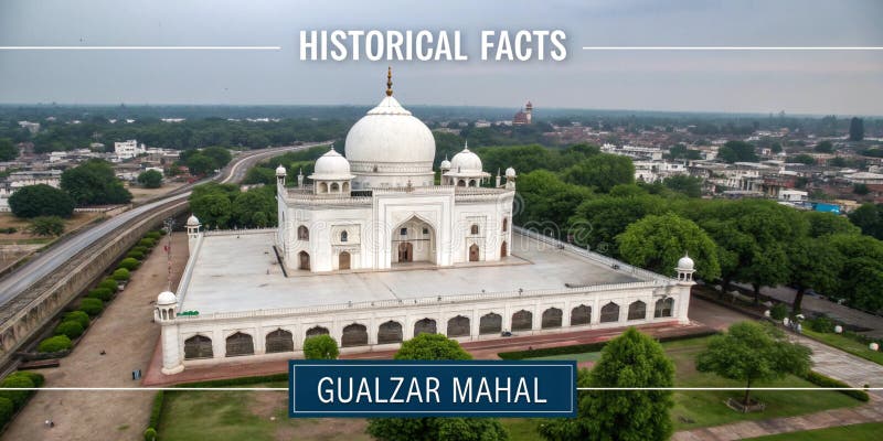 A Breathtaking Aerial Perspective of Gulazar Mahal Highlighting Its ...