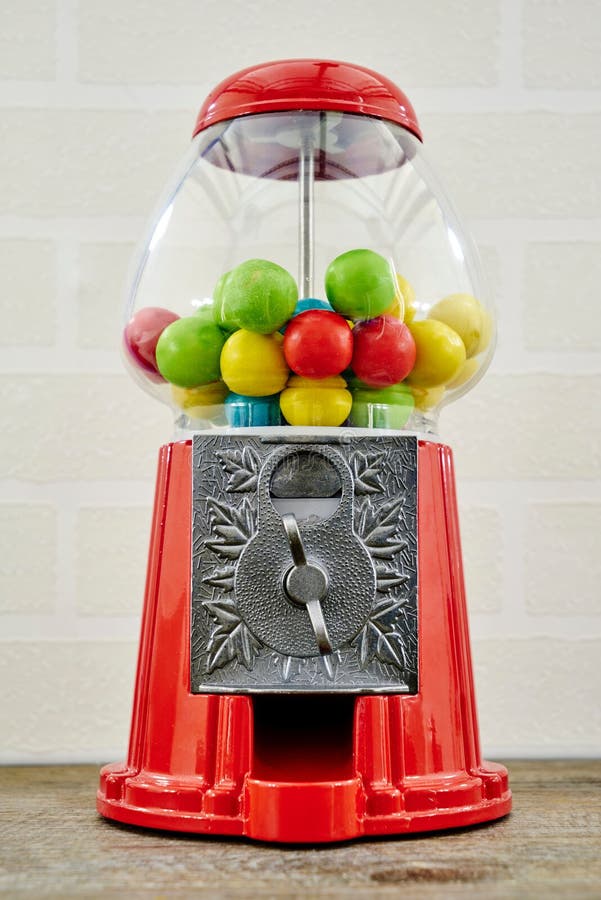 Gum Ball Machine stock photo. Image of chew, candy, chewing - 77121478