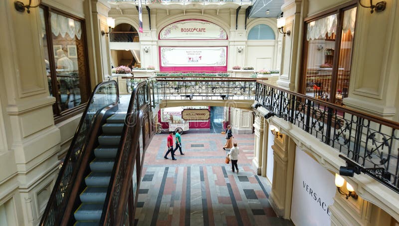 GUM - department store editorial stock photo. Image of cheap - 77395553