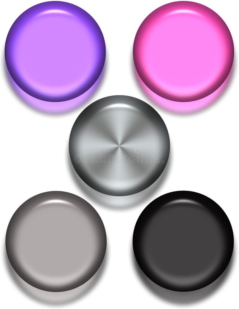 Transparent Gum Drop Buttons Stock Illustrations – 1 Transparent Gum ...